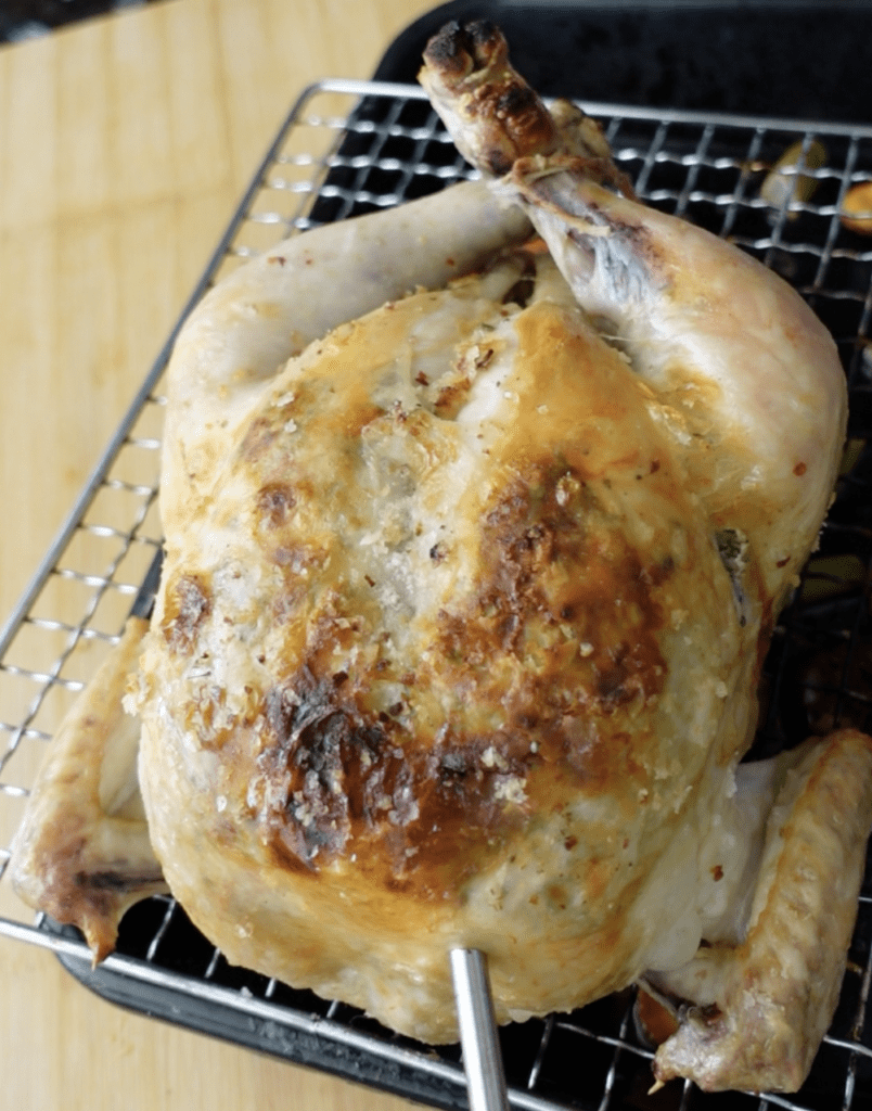 Perfect Juicy Butter-Stuffed Roast Chicken - Mon Mack Food