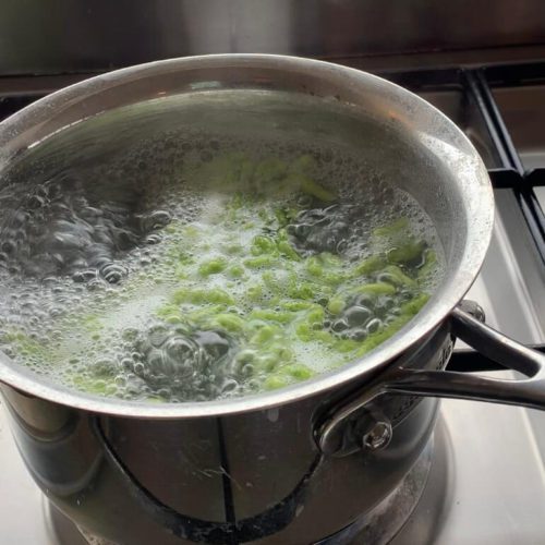 Spinach Spaetzle (German Egg Dumplings) - Mon Mack Food